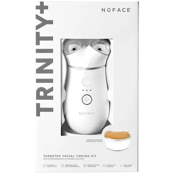 NUFACE Trinity+ Red Light And Wrinkle Reducer Attachment Set - One-color