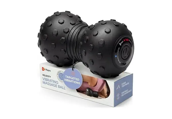 LIFEPRO Vibrating Massage Ball - Black