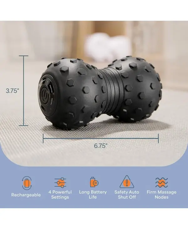 LIFEPRO Vibrating Massage Ball - Black