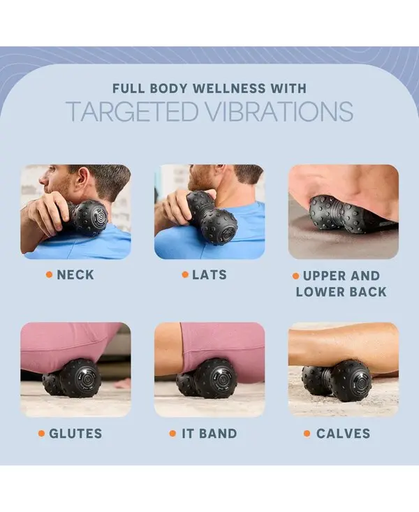 LIFEPRO Vibrating Massage Ball - Black