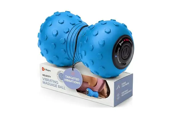 LIFEPRO Vibrating Massage Ball - Blue