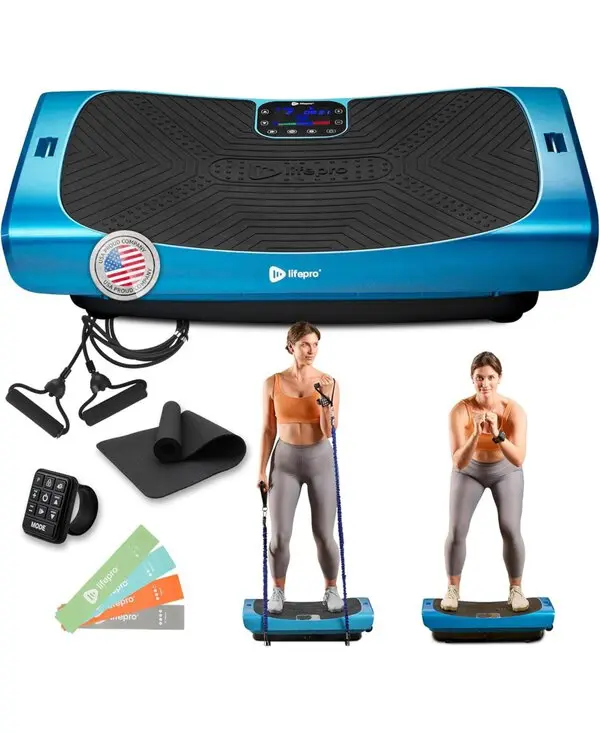 LIFEPRO Rumblex 4d Pro Vibration Plate - Blue