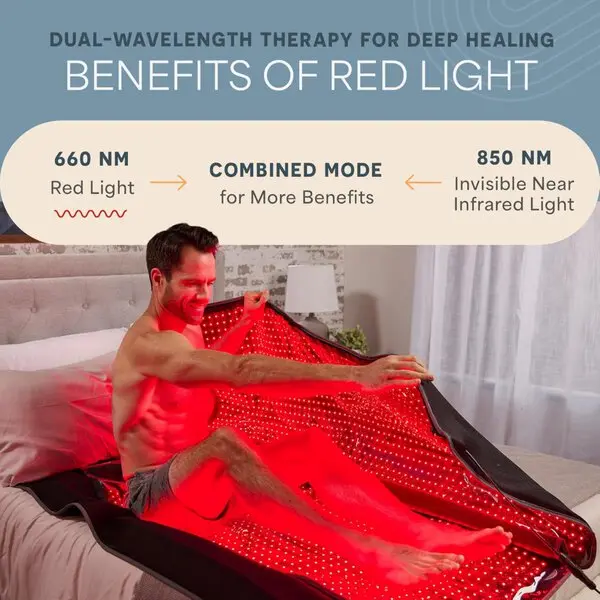 LIFEPRO Infrared Red Light Therapy Body Wrap