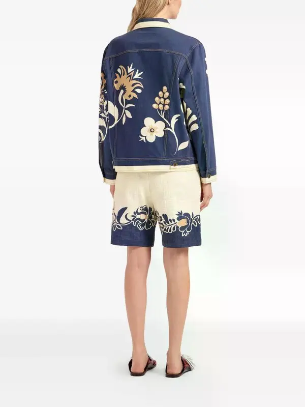 La DoubleJ Floral-print Shorts