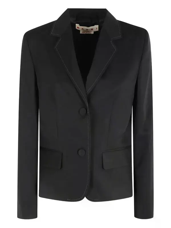 Marni Notched-lapel Two-button Jacket