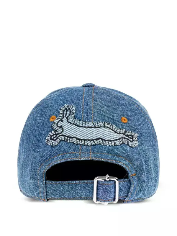 Marni Embroidered Denim Cap
