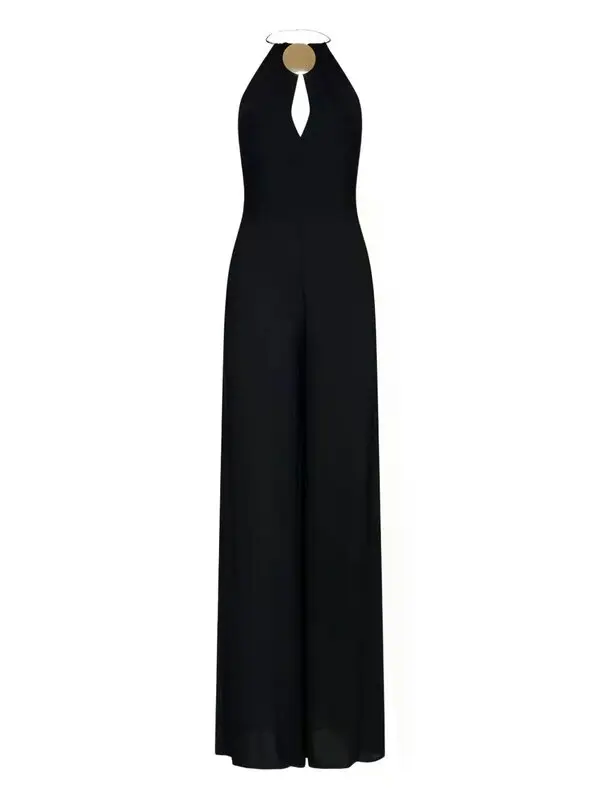 SIMONA CORSELLINI Halter-neck Jumpsuit - Black