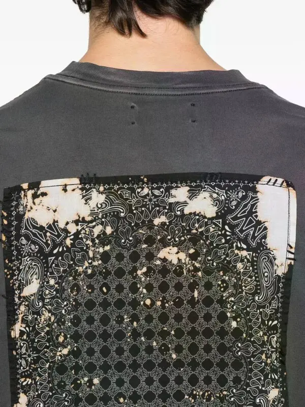 Amiri Embroidered Cotton T-shirt