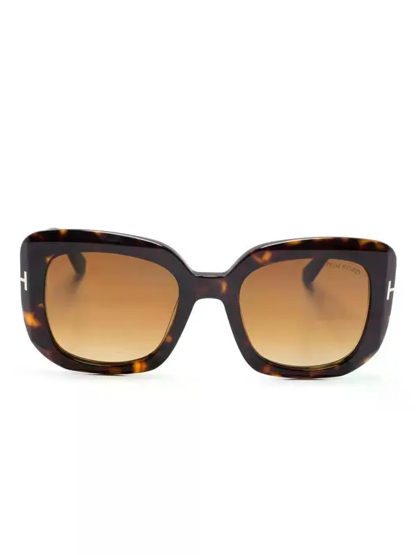 TOM FORD Carla 02 Sunglasses - Brown