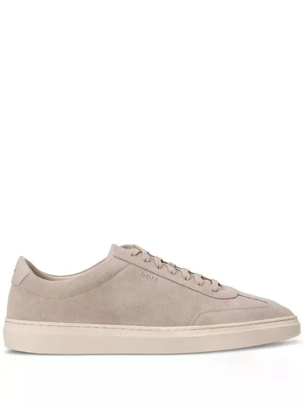 BOSS Suede Low-top Sneakers