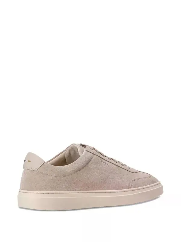 BOSS Suede Low-top Sneakers