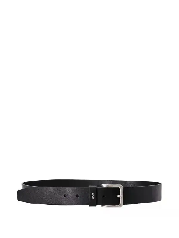 BOSS Leather Buckle Belt