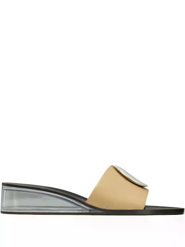 Tory Burch 40mm Patos Sandals - Neutrals