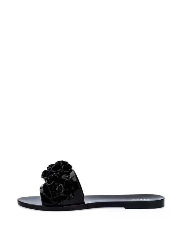 Melissa Floral-embellished Slides