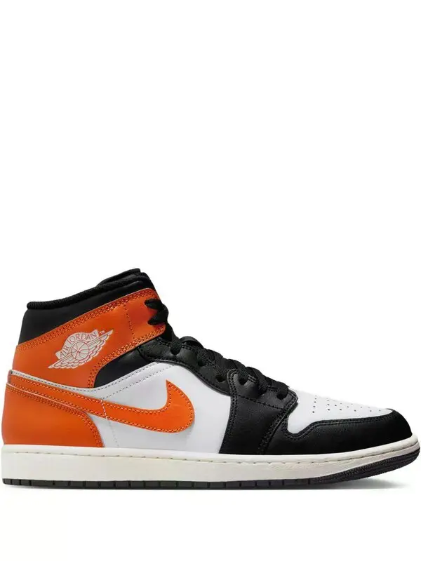 JORDAN Air 1 Mid Sneakers - Orange