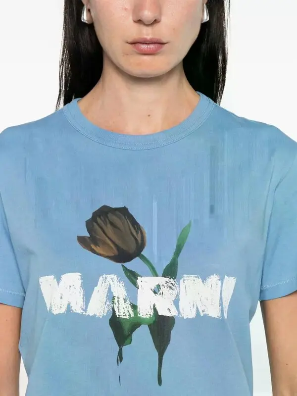 Marni Floral Print T-shirt