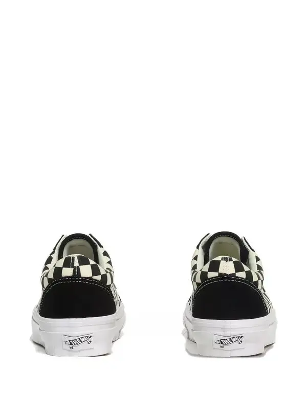 VANS Premium Old Skool™ 36 Checkerboard-print Sneakers - Black