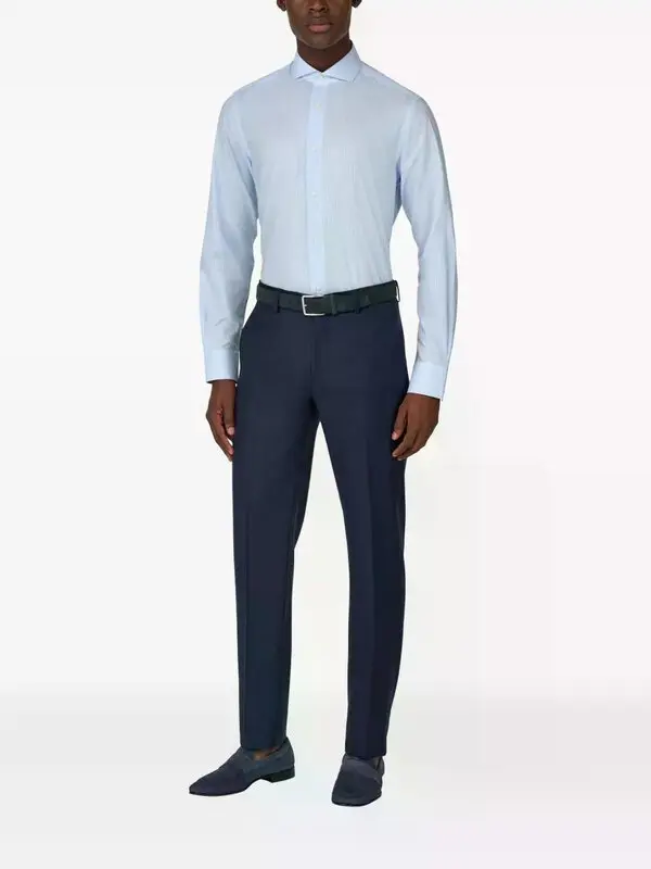 Boggi Milano Slim-fit Twill Shirt