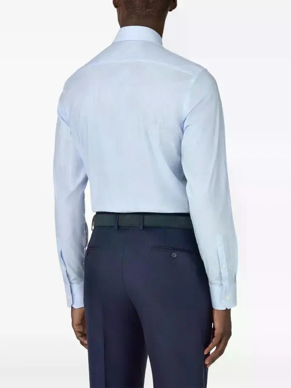 Boggi Milano Slim-fit Twill Shirt