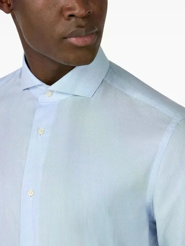 Boggi Milano Slim-fit Twill Shirt