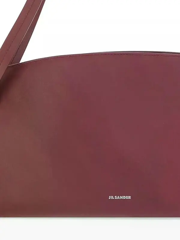 JIL SANDER Knotted Top-zip Bag - Red