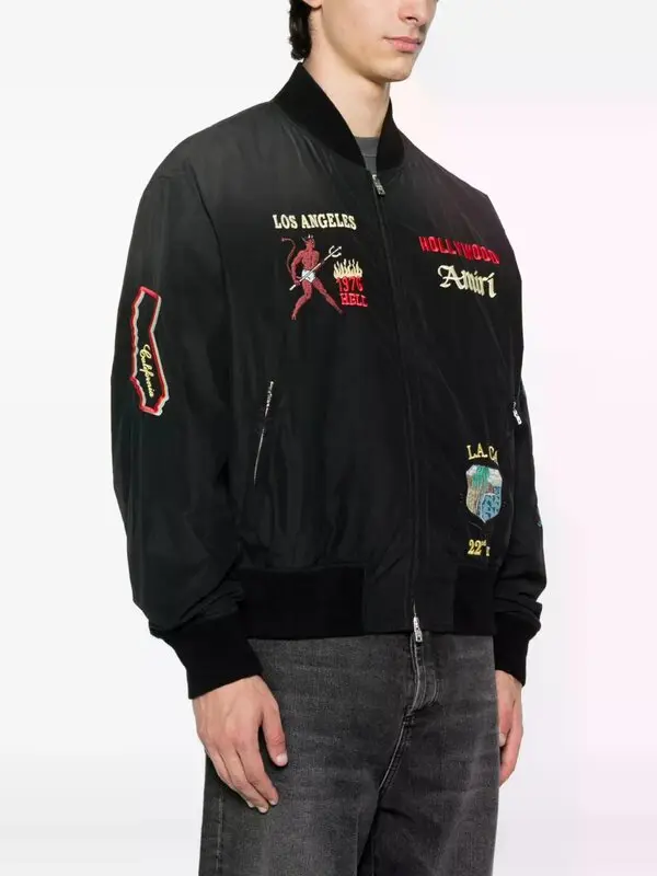 Amiri Embellished Bomber Jacket