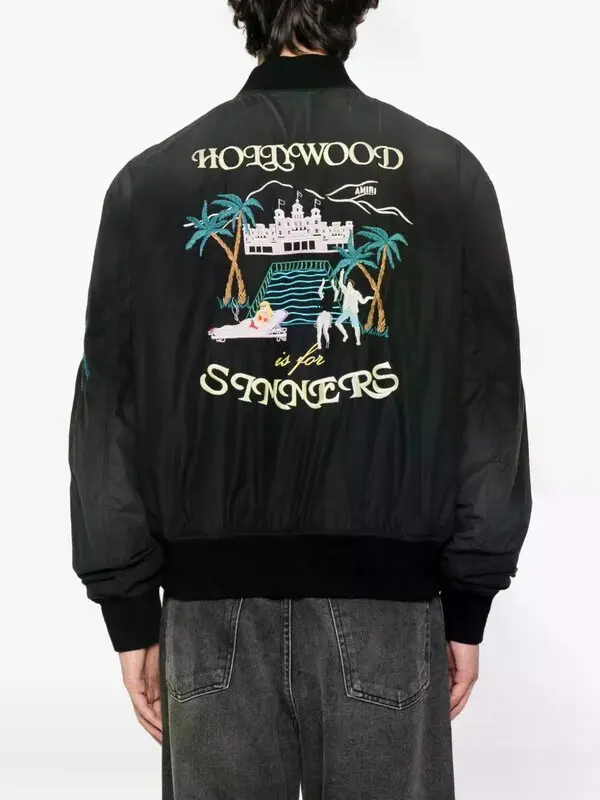 Amiri Embellished Bomber Jacket