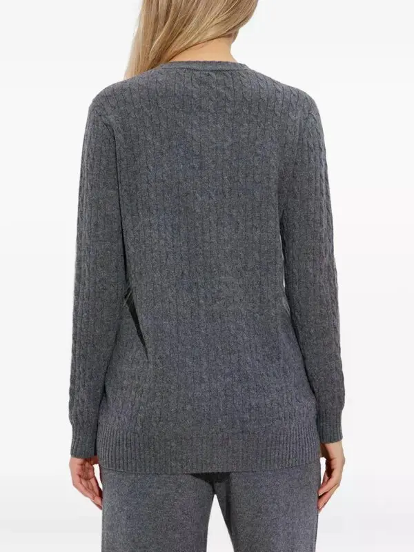 LISA YANG Cable-knit Cashmere Cardigan