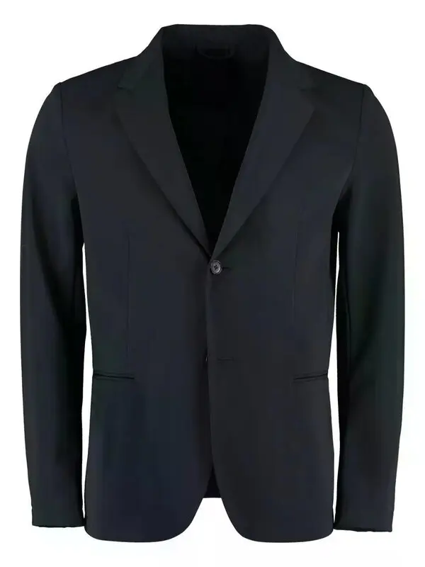THE (ALPHABET) Single-breasted Blazer - Black
