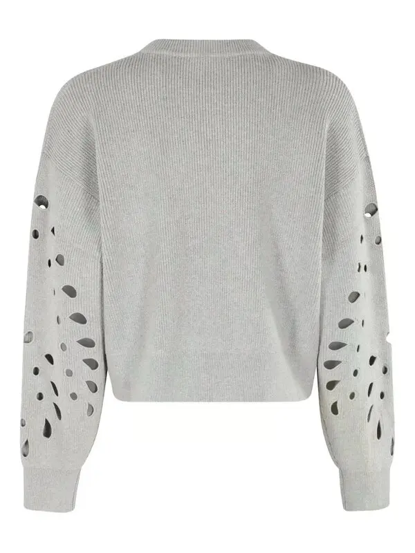 Ulla Johnson Cut-out Detail Sweater - Grey
