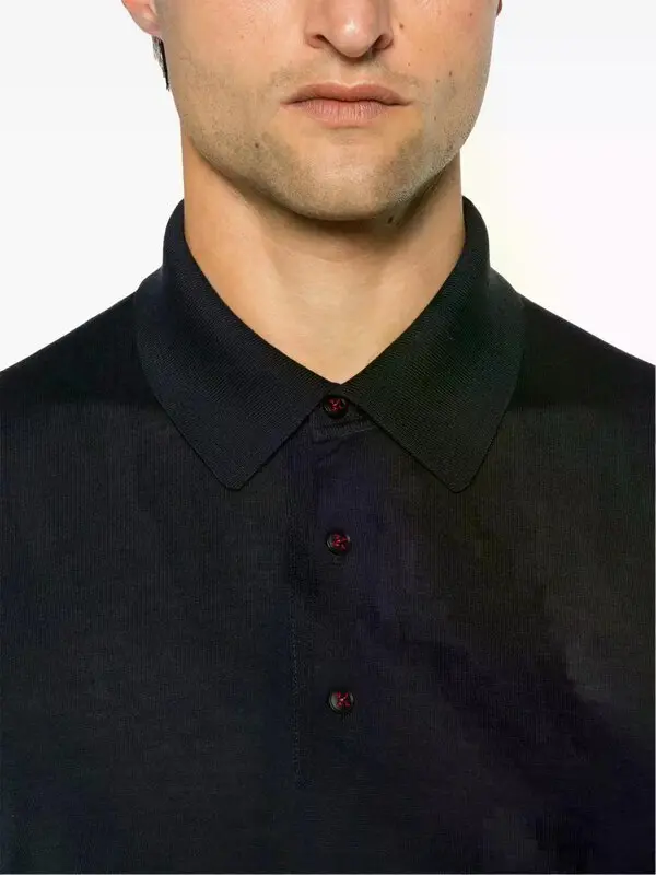 Kiton Fine-knit Polo Shirt