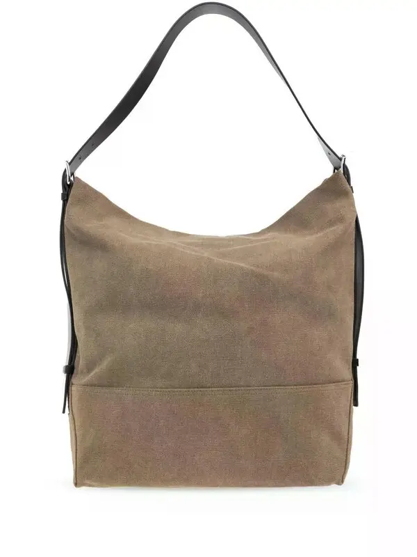 LEMAIRE Belted Canvas Tote Bag - Neutrals