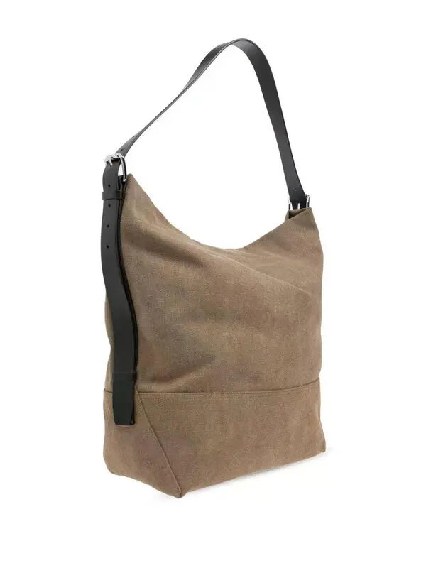 LEMAIRE Belted Canvas Tote Bag - Neutrals