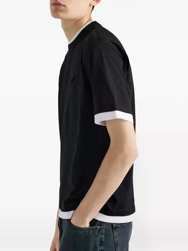 Prada Triangle-logo Cotton T-shirt