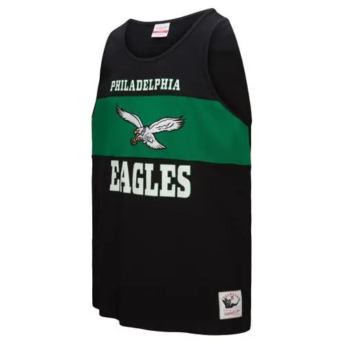 Mitchell & Ness Philadelphia Eagles Retro Colorblock Tank Top