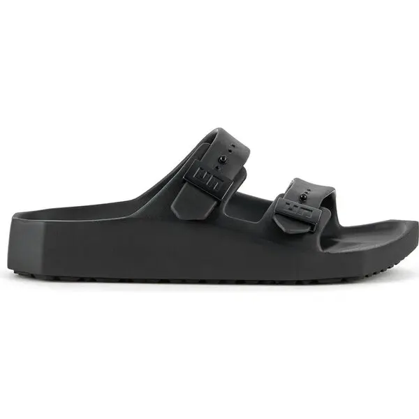 United Nude Moses Open Toe Slides - Black