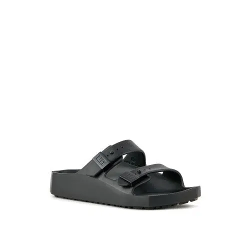 United Nude Moses Open Toe Slides - Black
