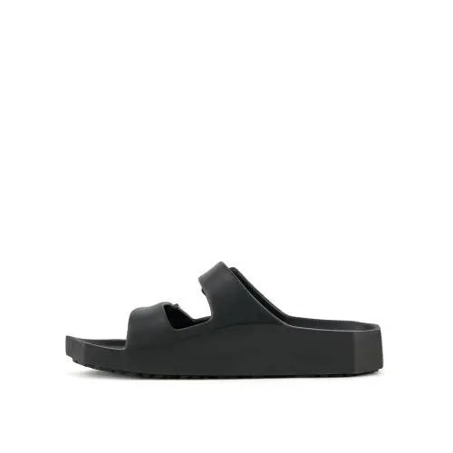 United Nude Moses Open Toe Slides - Black