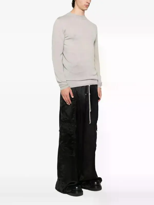 Rick Owens Wool Long-sleeved T-shirt