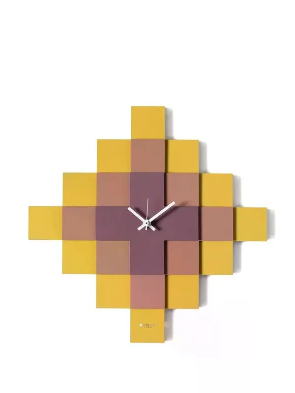 ARTI & MESTIERI Geometric-pattern Wall Clock