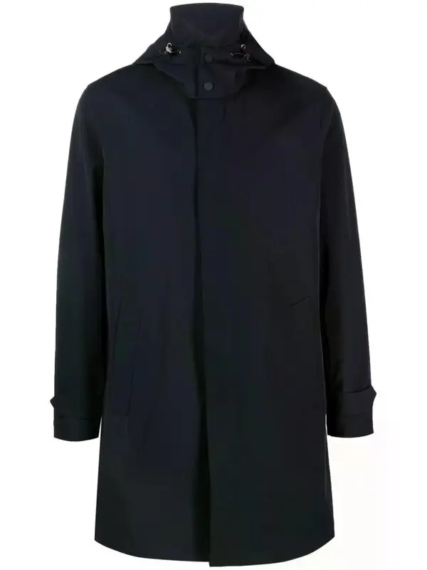 Boggi Milano Concealed-front Shirt Raincoat