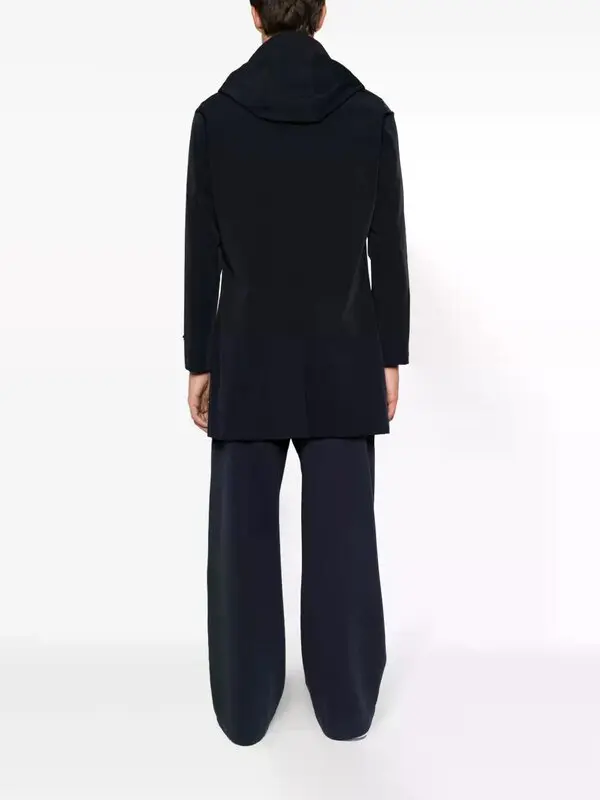 Boggi Milano Concealed-front Shirt Raincoat
