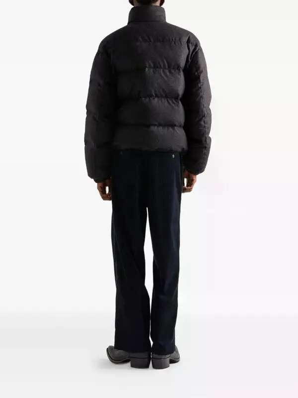 Prada Cashmere Down Jacket - Grey