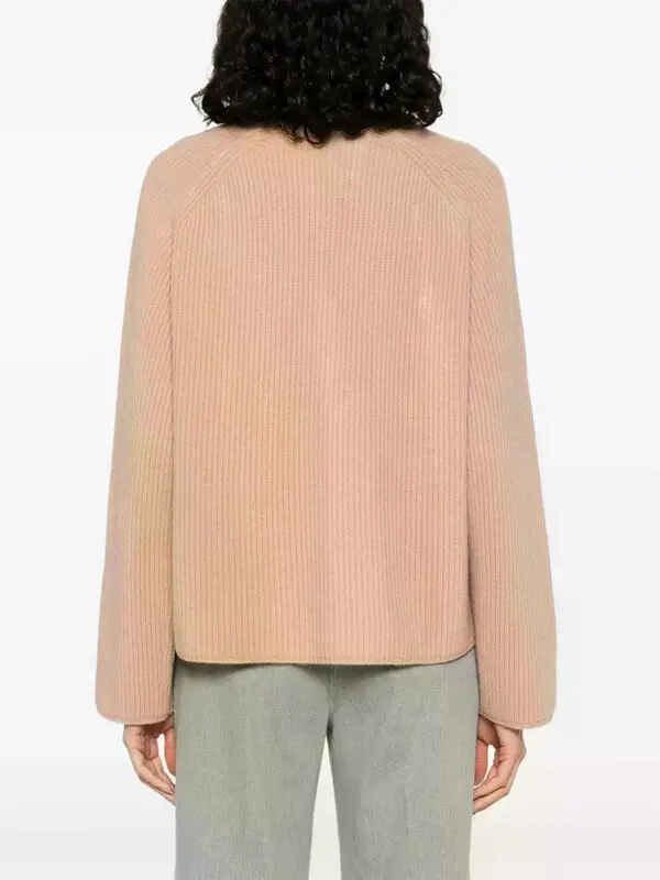 FORTE_FORTE Ribbed Jumper - Neutrals