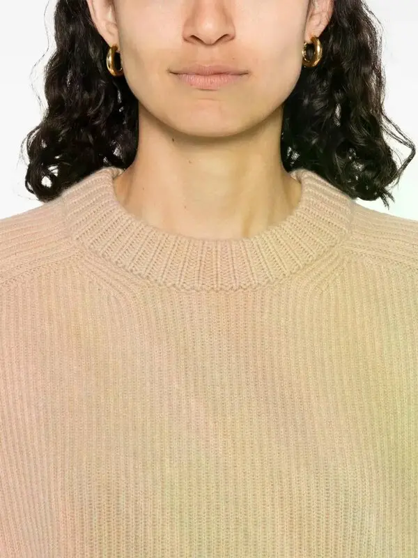 FORTE_FORTE Ribbed Jumper - Neutrals