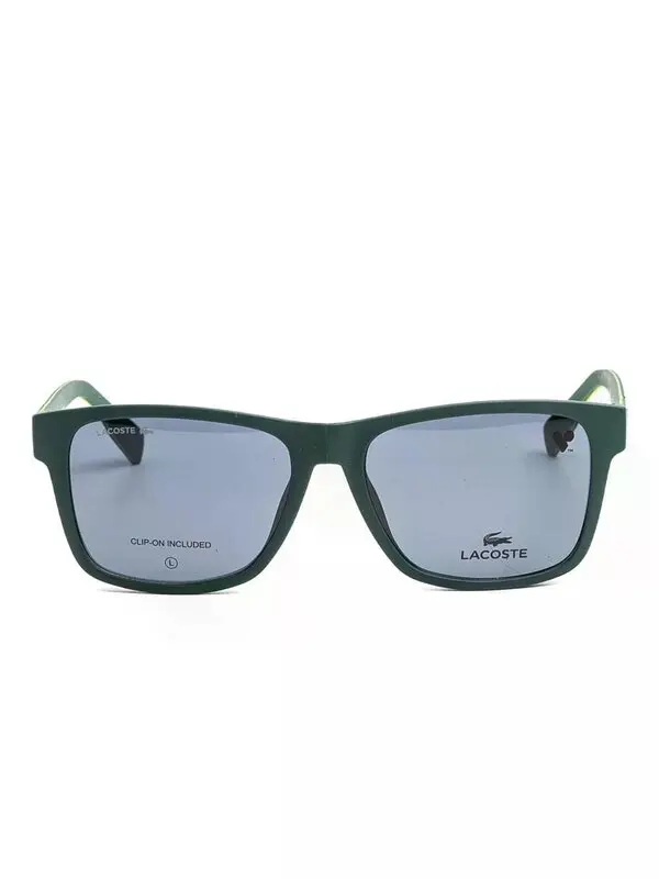 Lacoste Logo-print Glasses - Green