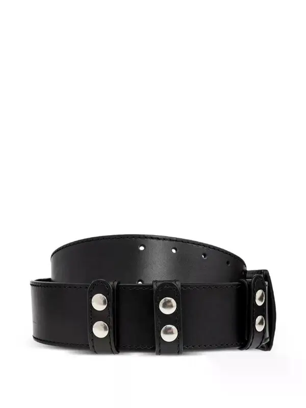 Vetements Leather Studded Belt