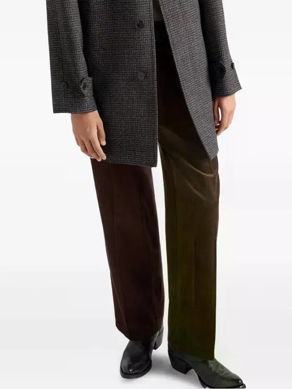 Prada Corduroy Straight-leg Trousers