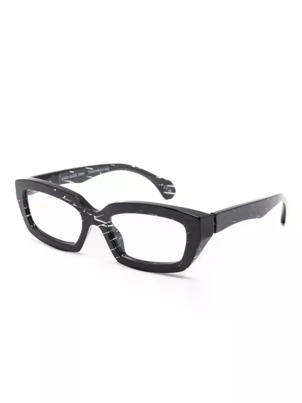 ALAIN MIKLI Rectangle-frame Glasses