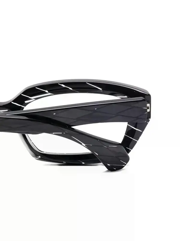 ALAIN MIKLI Rectangle-frame Glasses